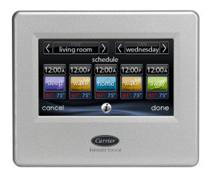 infinity_touch_control_main | Milwaukie Heating & Cooling